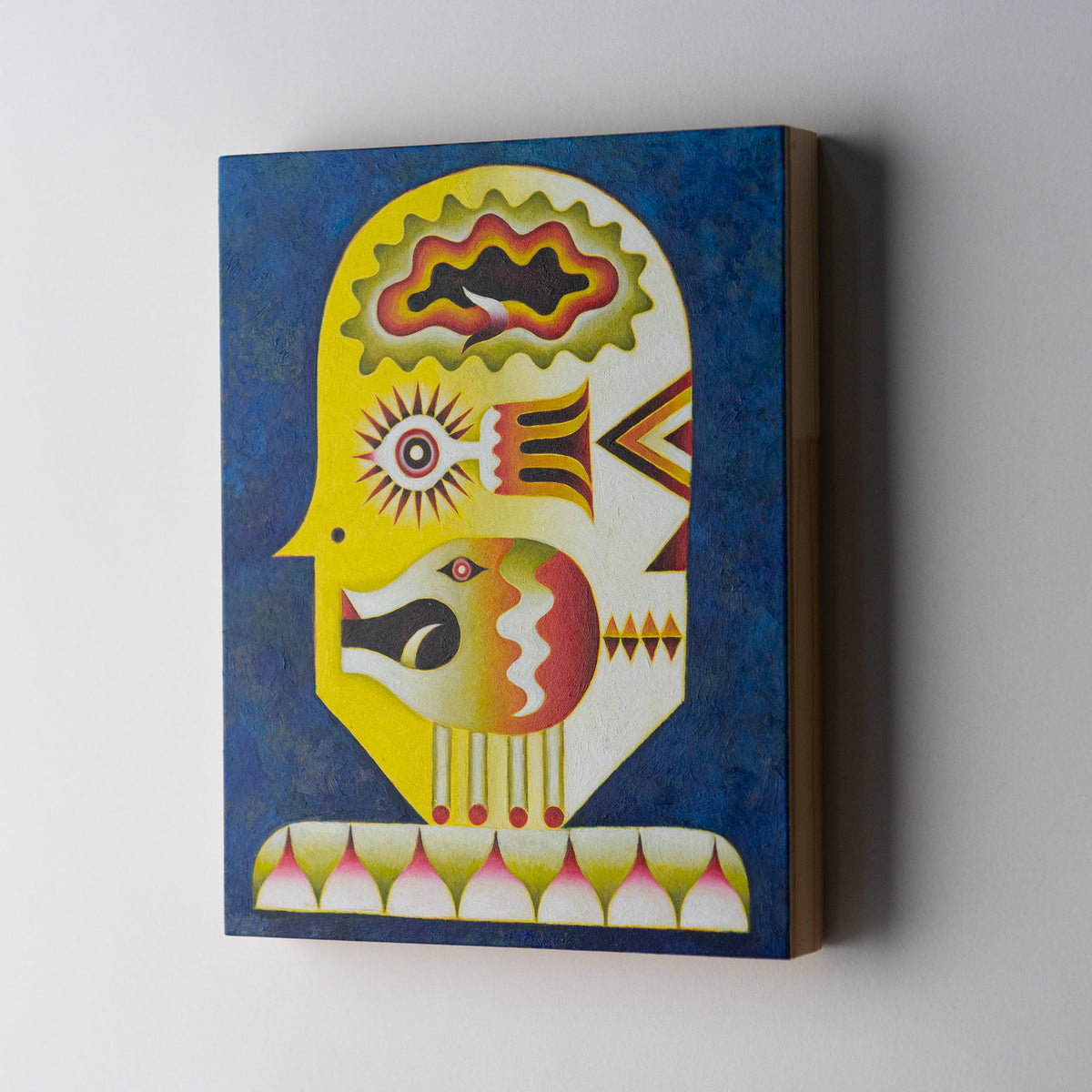 sandoku head original painting – yumaeda